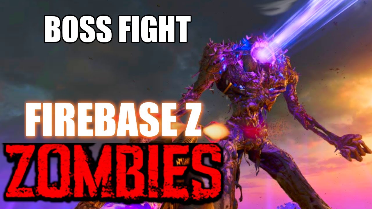 FIREBASE Z BOSS FIGHT - COLD WAR ZOMBIES EASTER EGG GAMEPLAY (BLACK OPS ...