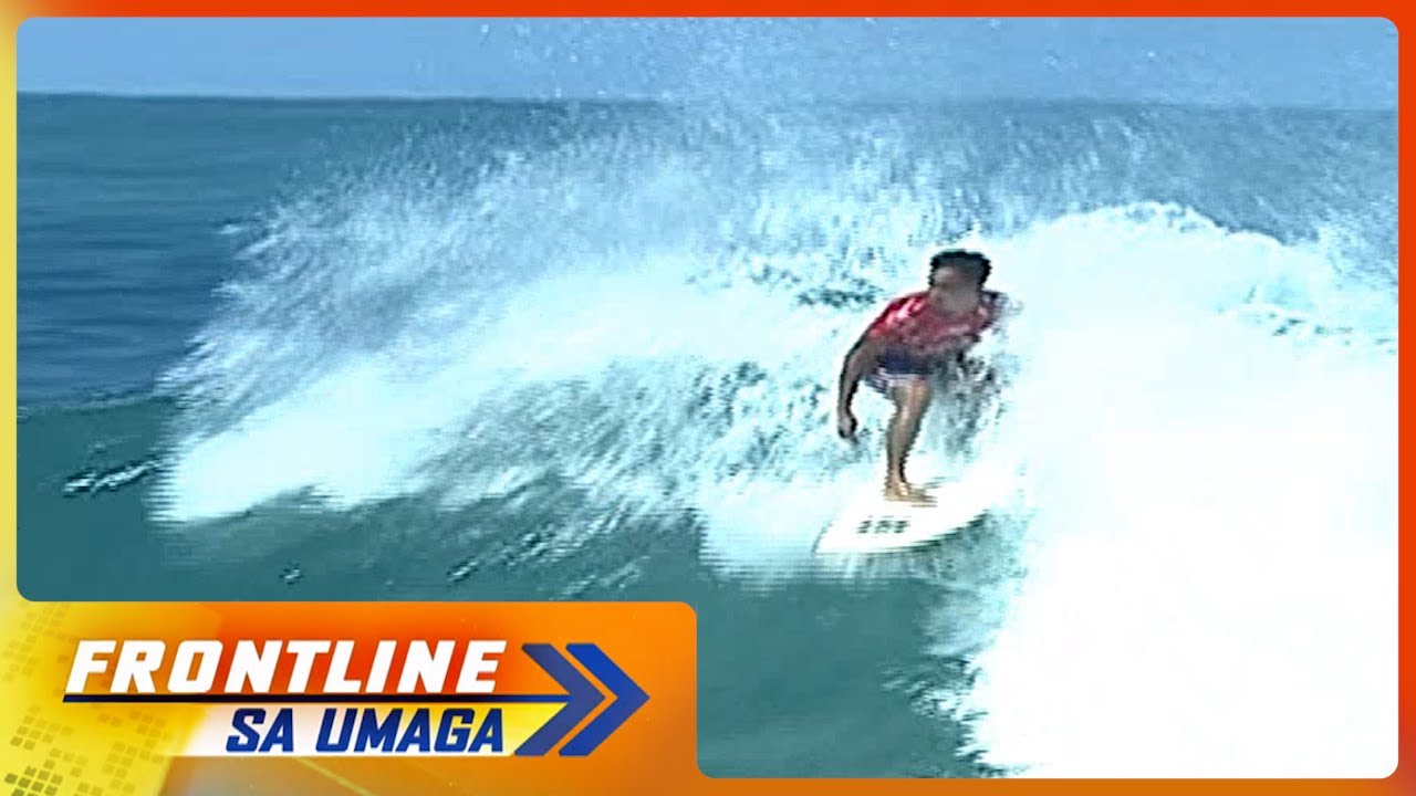 Pinoy surfer na si Rogelio Esquivel, wagi sa men’s longboard event ...