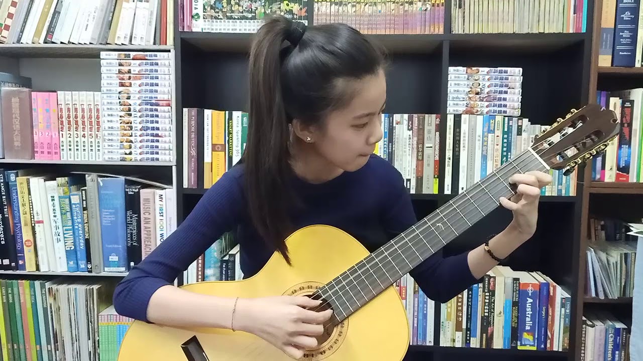 F. Tarrega : Study no 2 in E minor by Eunice Chua - YouTube