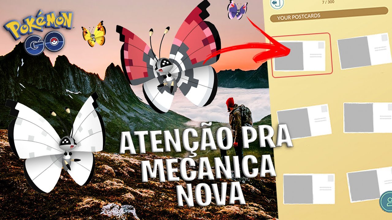 ATENÇÃO: O Cartão Postal vai te trazer Pokémon novo.... O moveset do ...