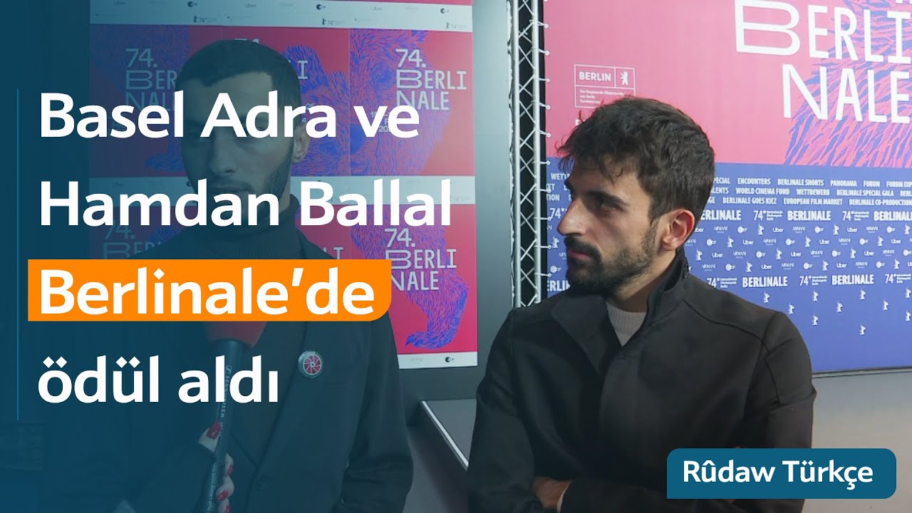 Filistinli yönetmenler Basel Adra ve Hamdan Ballal Berlinale ödül aldı ...