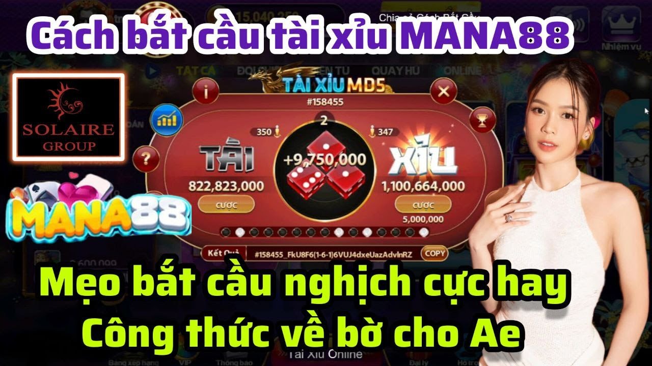 MaNa88 | Cách bắt cầu tài xỉu mana88 - Mẹo bắt cầu nghịch siêu chuẩn cho anh em về bờ - YouTube