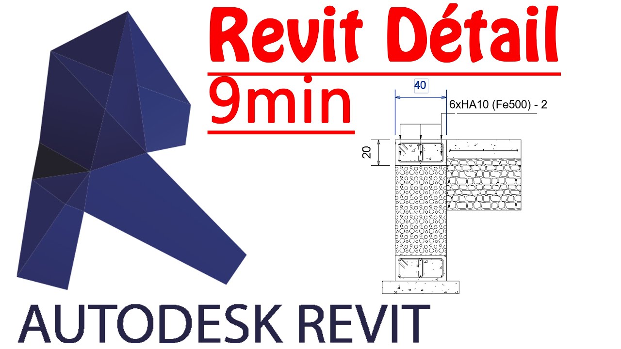 Revit Détails👍 : réaliser un chaînage horizontal 😉 - تنفيذ تسلسل أفقي ...