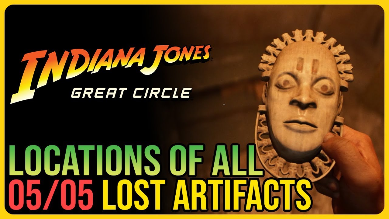 Lost Artifacts of Africa Indiana Jones – All 5 Lost Artifacts - YouTube