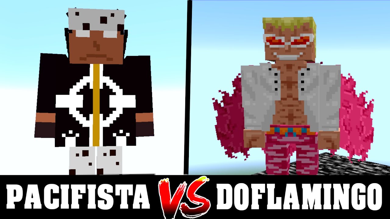 PACIFISTA VS DOFLAMINGO / MINECRAFT MOB BATTLE - YouTube