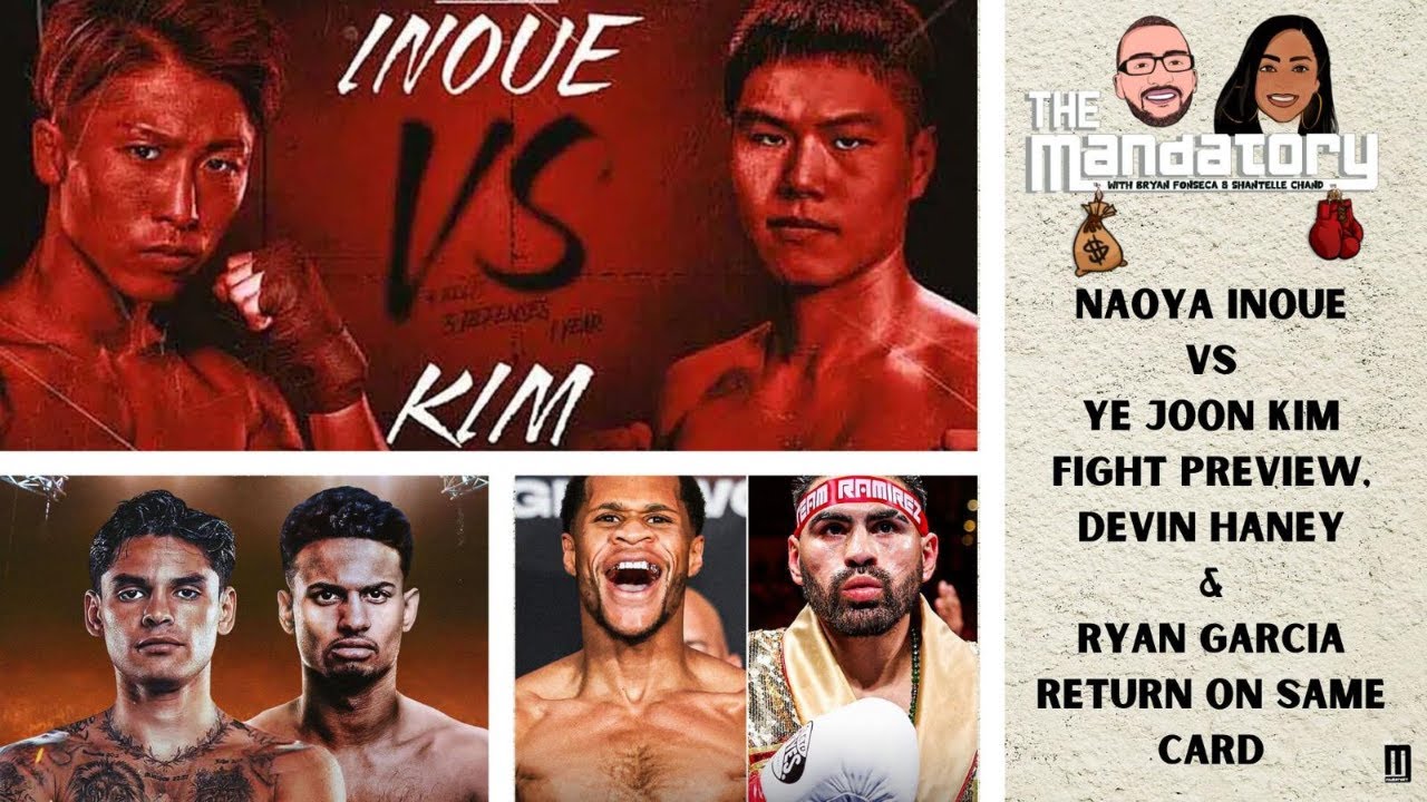 Inoue Fight Week, Haney-Garcia return on same card | The Mandatory ...