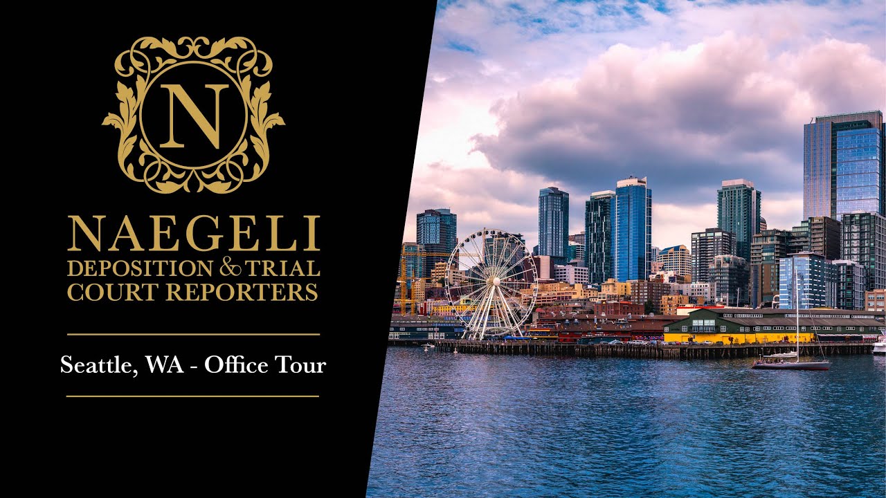 Tour NAEGELI Deposition & Trial's Seattle, Washington Office - YouTube