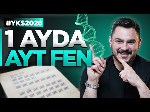 SON DÜZLÜKTE AYT FEN ÇALIŞMA MANTIĞI (GERÇEKLER)