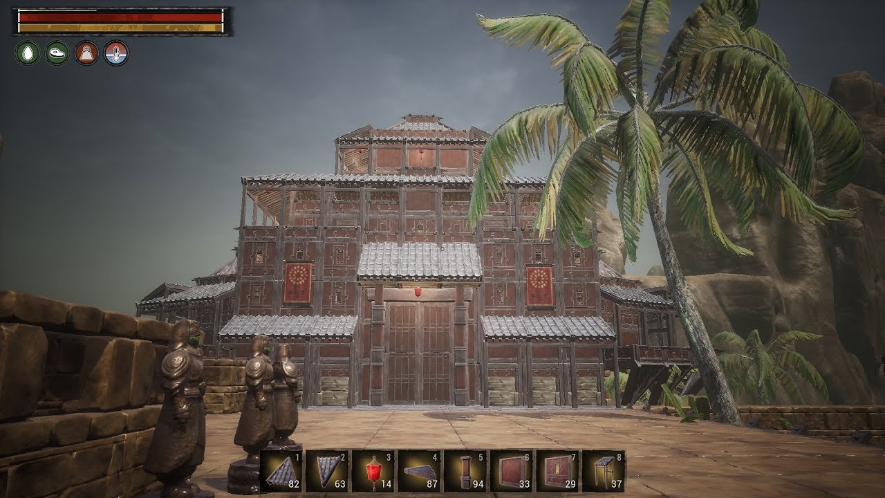 Conan Exiles Khitan Fortress - YouTube