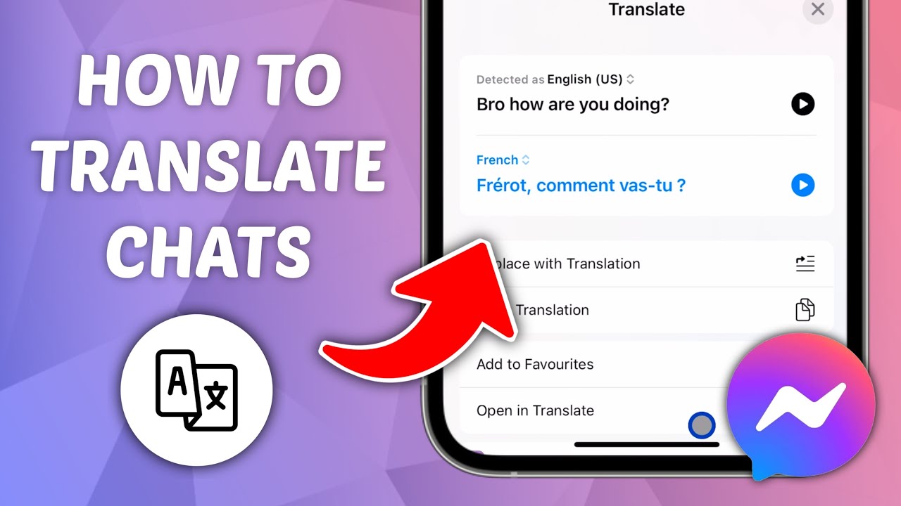 How to Translate Chats on Messenger - Quick and Easy Guide! - YouTube