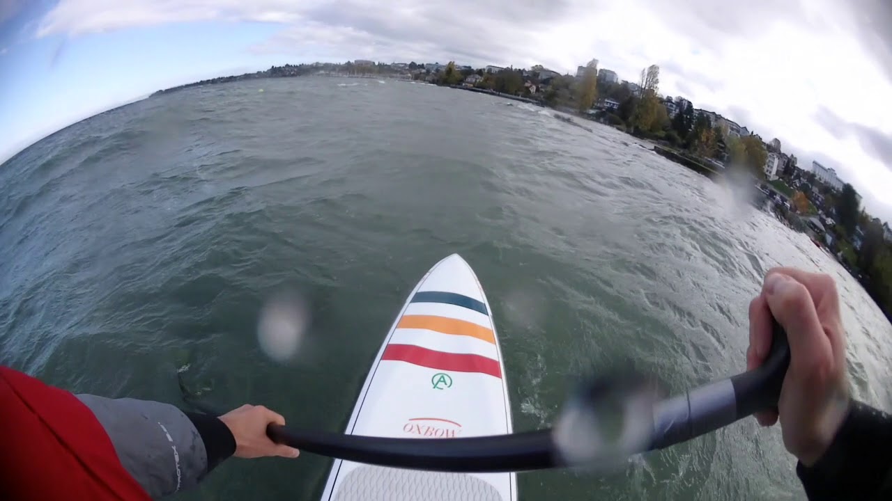 Test stand up paddle Oxbow Racer 12.6 x 25.5 série 2018 - YouTube