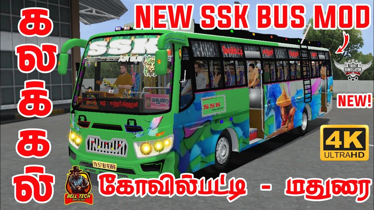 🎀💥SSK Bus Livery Release Bus Simulator Indonesia Tamil💥🎀 - YouTube