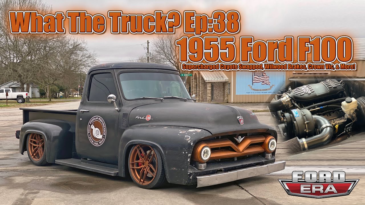 Supercharged Coyote In a 1955 F100 | Texas Speed Lab Performance | What ...