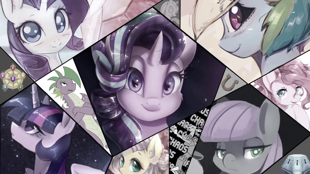 Glims;Gate (My Little Pony/Steins Gate Visual Novel OP Parody) - YouTube