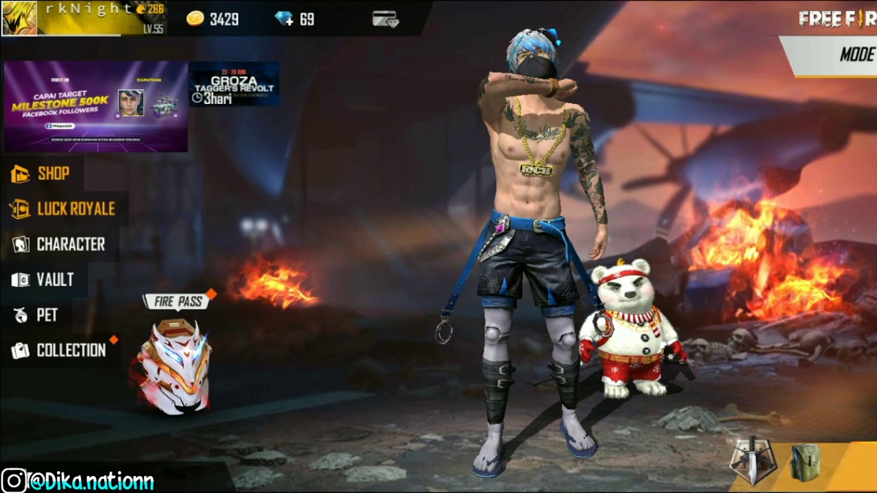 SET/BUNDLE FREE FIRE INDONESIA TERKEREN 2020 - YouTube