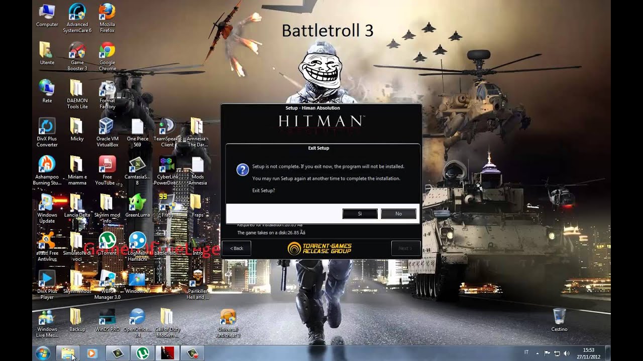 [PC ITA] Tutorial download "Hitman Absolution" Professional Edition ...