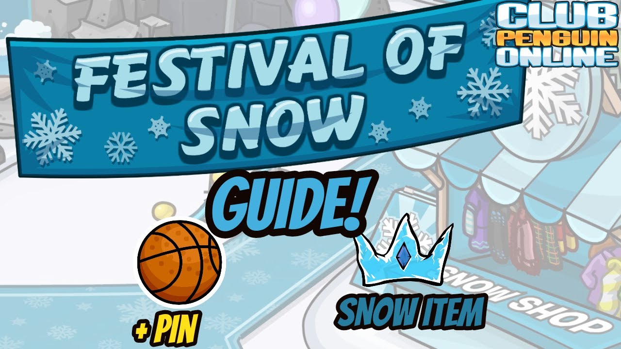 Festival OF SNOW GUIDE - Club Penguin Online - YouTube