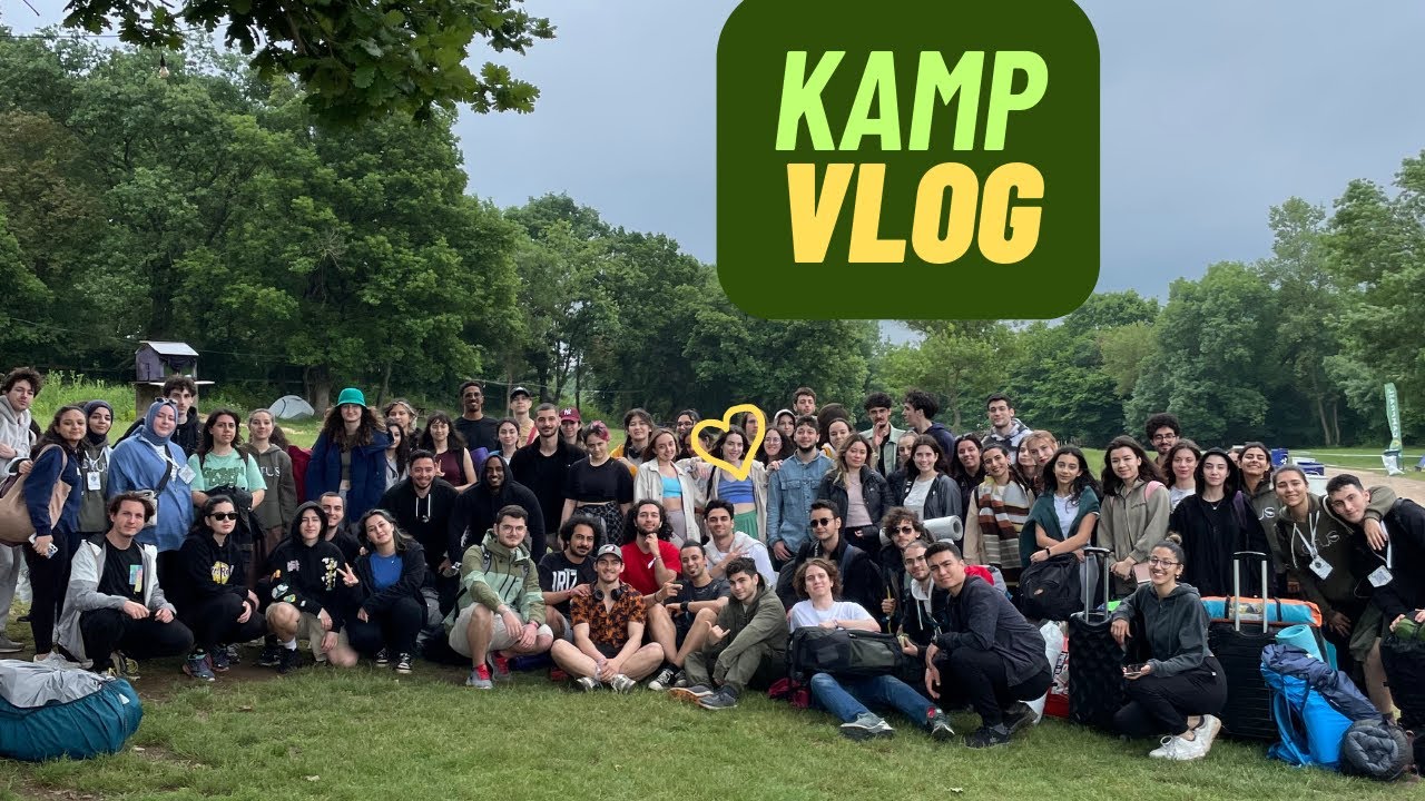 dostlarla süper eğlenceli kamp vlogu - YouTube