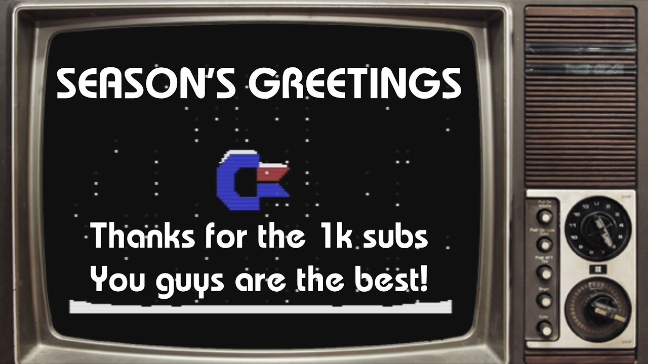 SEASON'S GREETINGS - Commodore 64 - YouTube