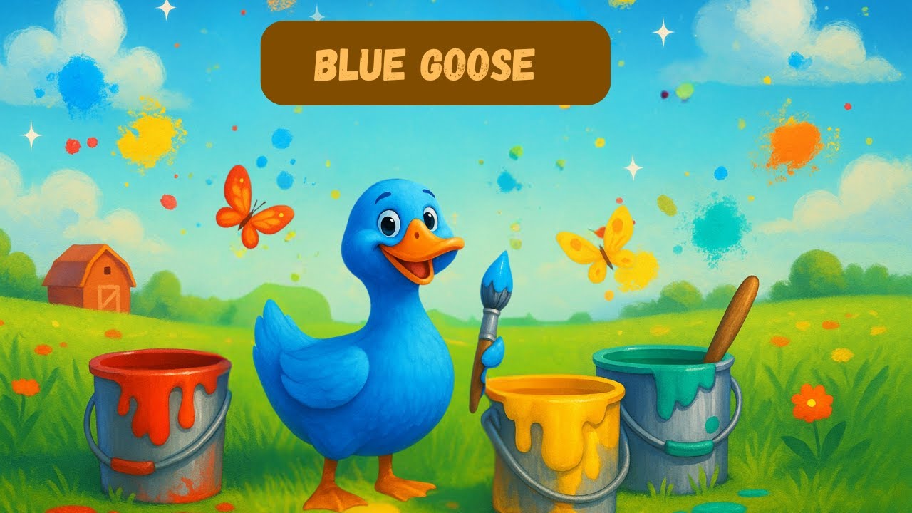 Blue Goose 🦆 | Colorful Read Aloud for Kids - YouTube