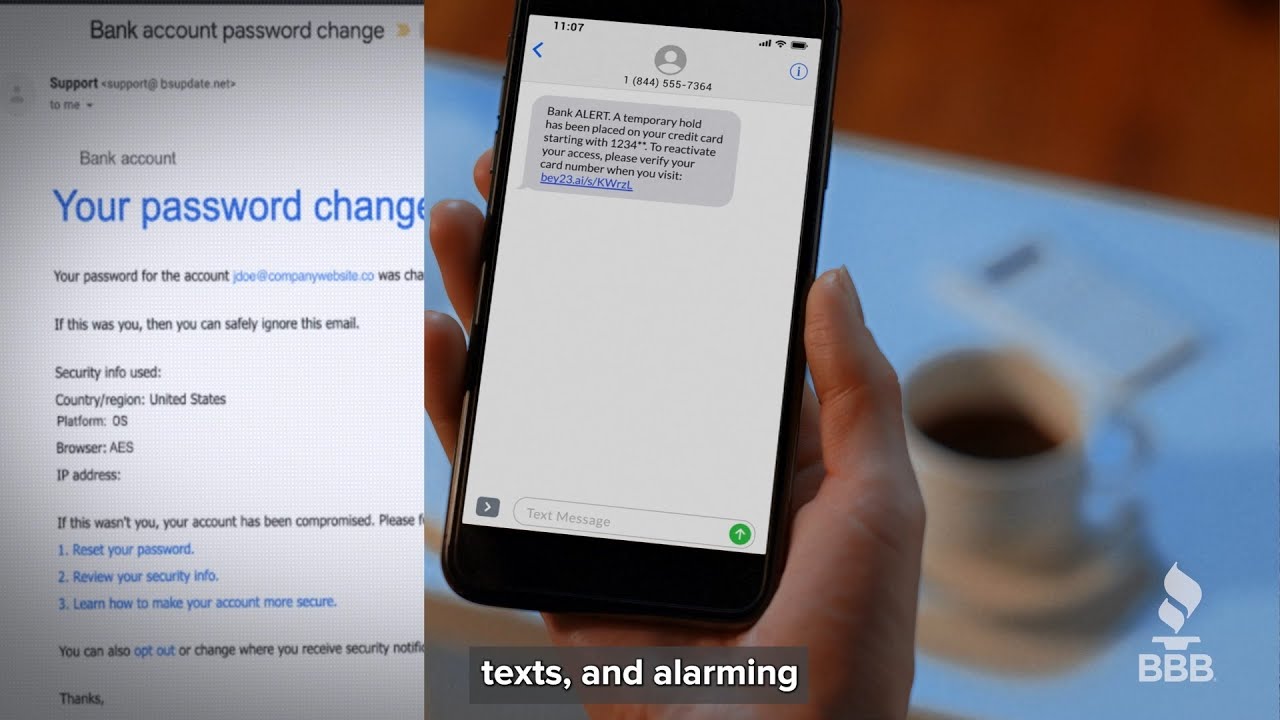 BBB Scam Study: Phishing scams - YouTube