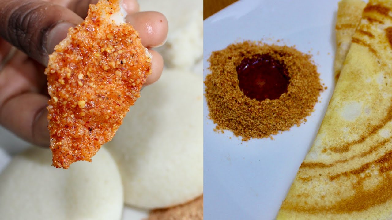 Idli Podi Recipe | இட்லி பொடி | How to make Idli Podi|Idly Powder ...