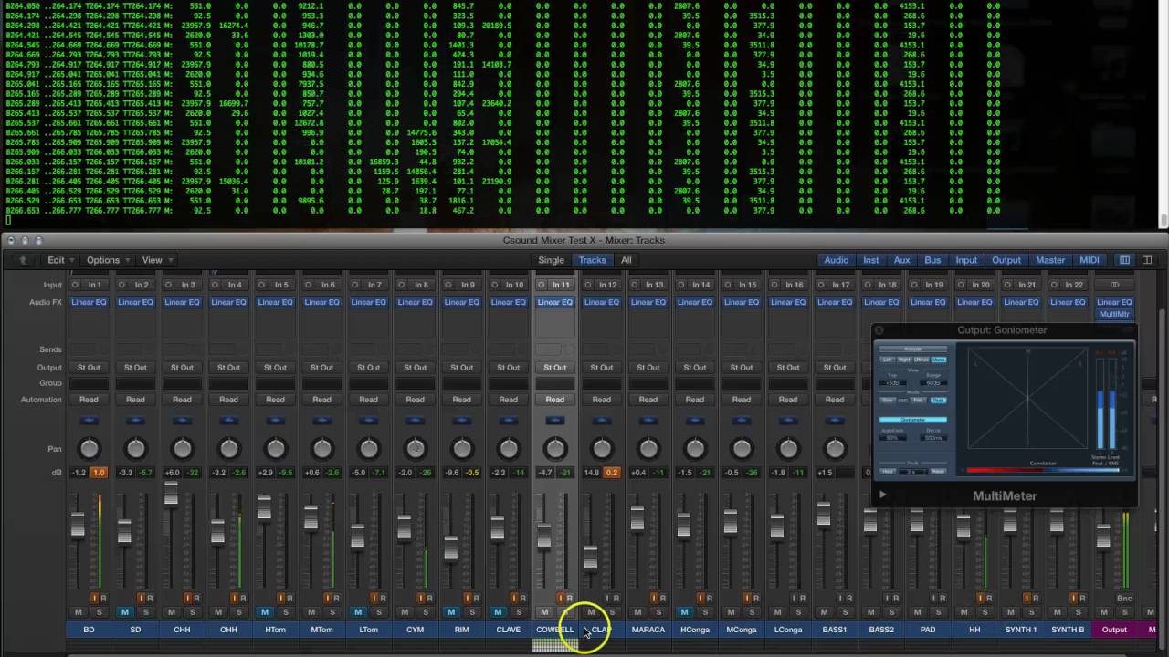 Csound Drum Machine - YouTube