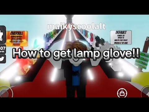 How to get lamp glove!!! - YouTube