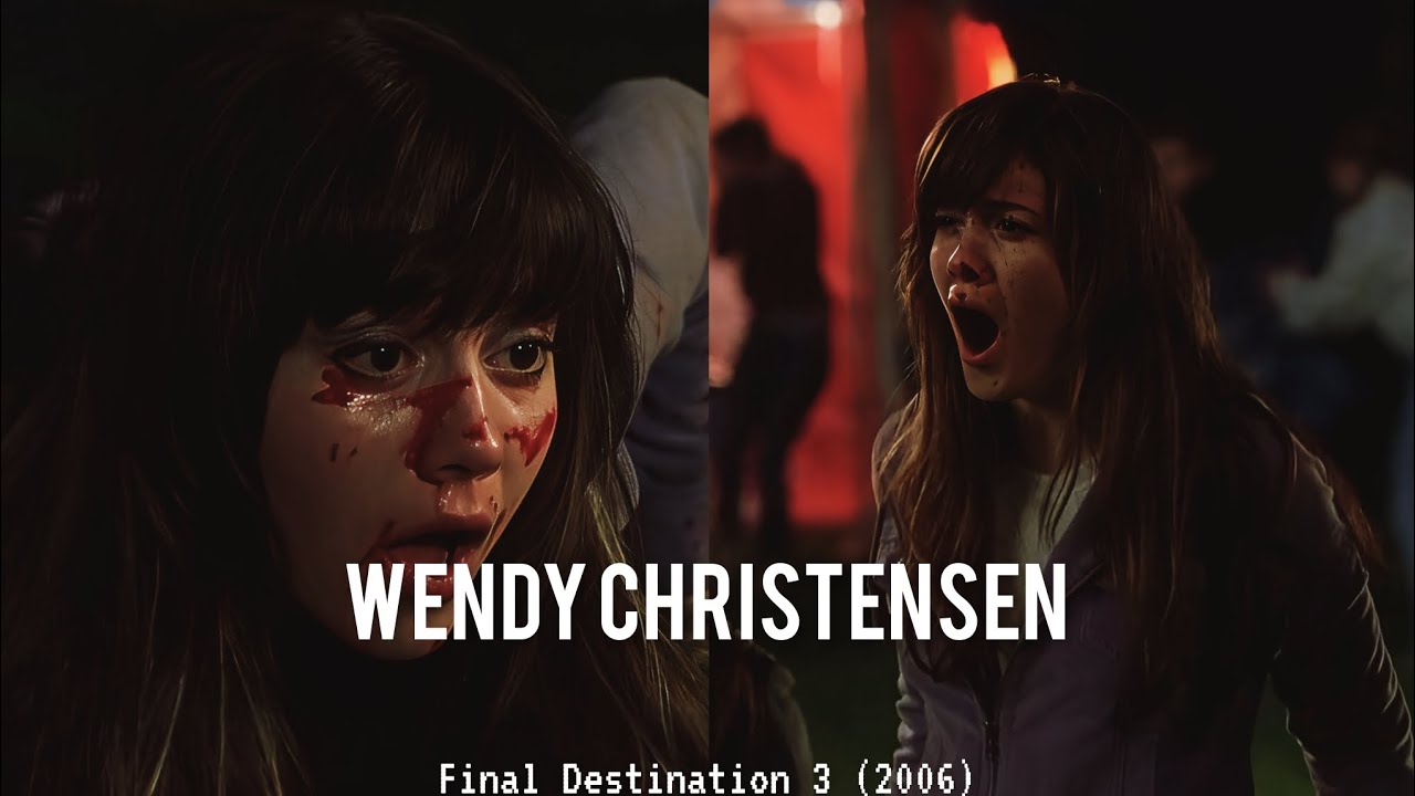 WENDY CHRISTENSEN scenes compilation1080p |Final Destination 3(2006 ...