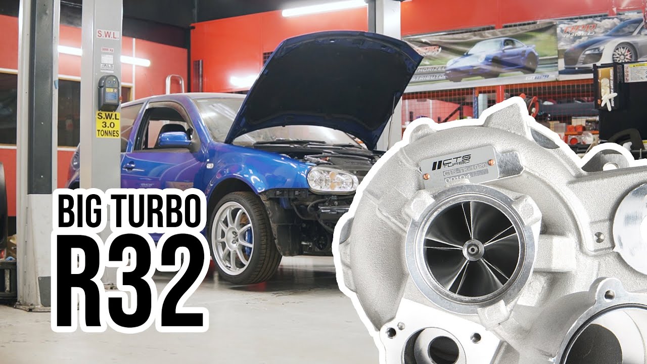ANOTHER AWESOME CAR - R32 BIG TURBO BUILD!! (volkswagen r32 turbo ...