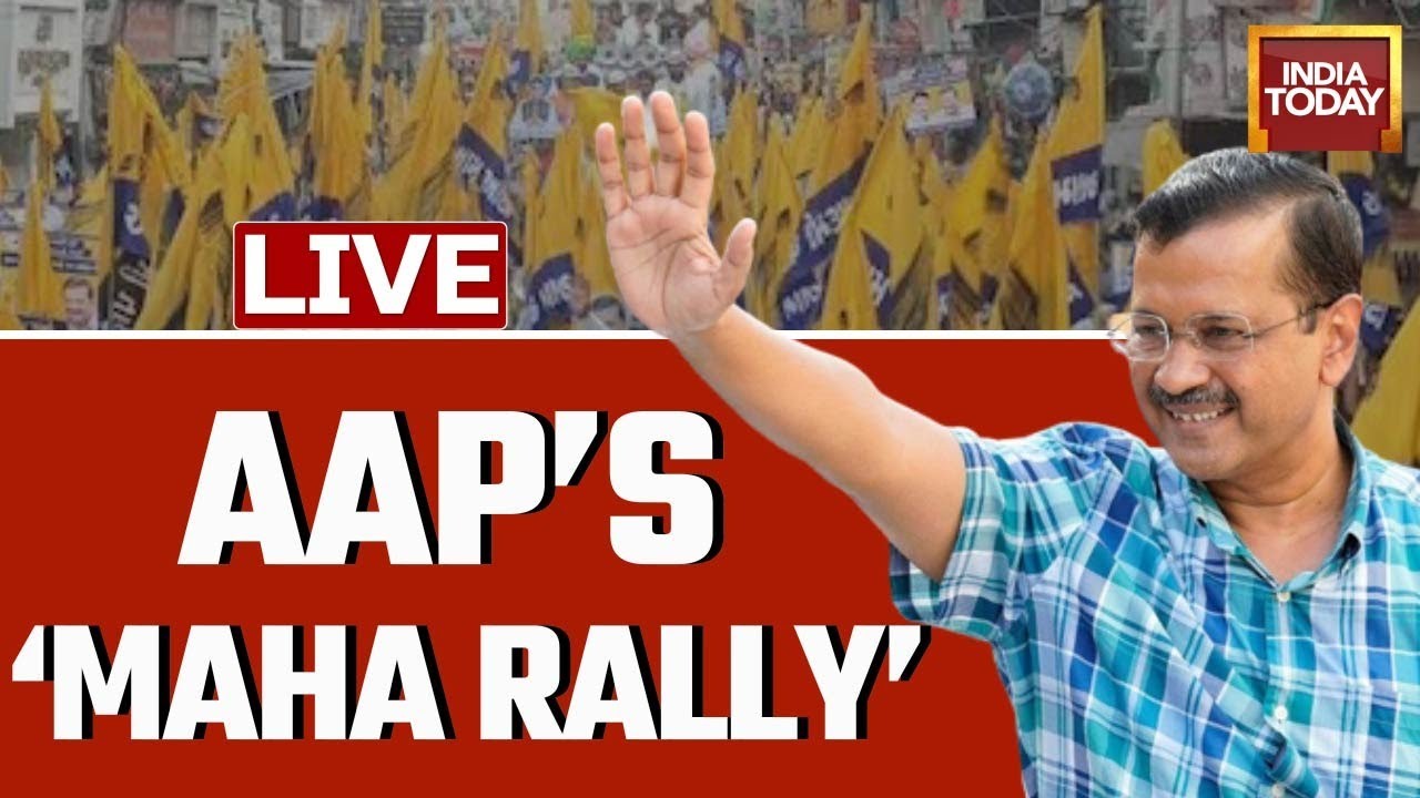 LIVE: AAP's 'Maha Rally' Today Against Centre's Ordinance Amid Tight ...