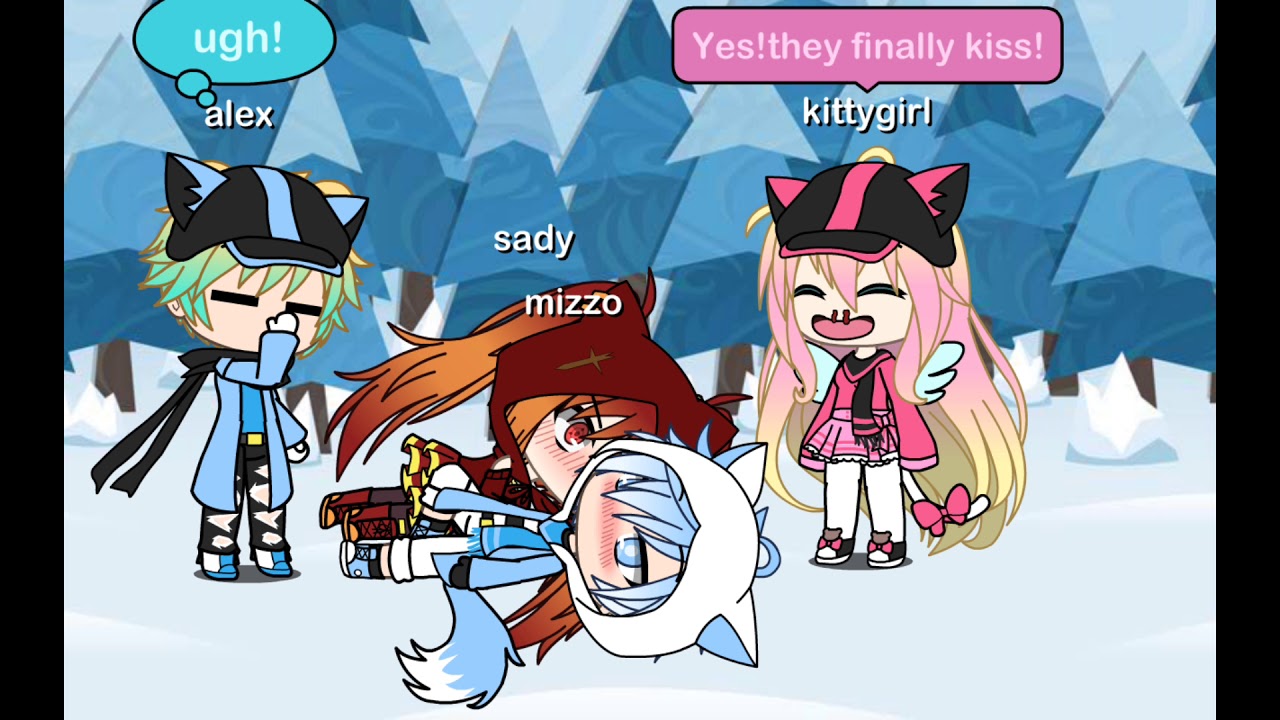 Part 2 "the wedding" sady shadow and mizzo ipang "gacha life" - YouTube