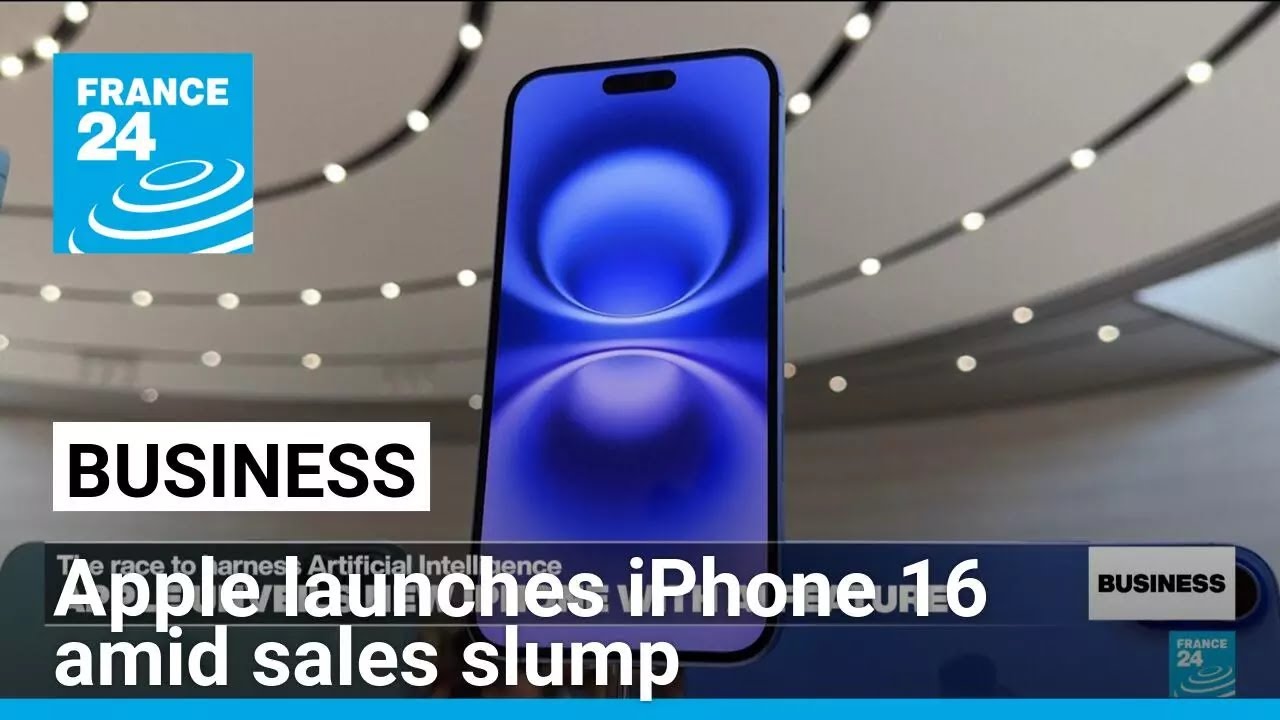 Apple launches new iPhone with AI capabilities amid sales slump ...