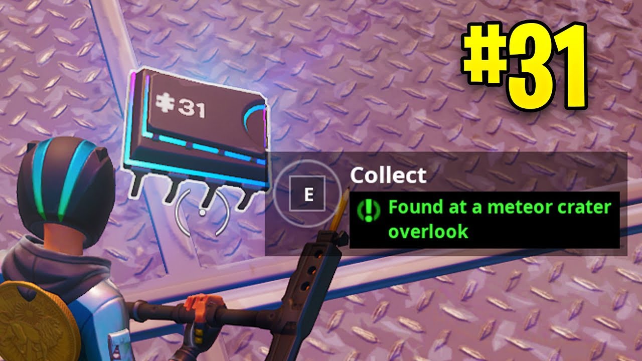 FortByte #31 - FOUND AT A METEOR CRATER OVERLOOK - PUZZLE LOCATION ...