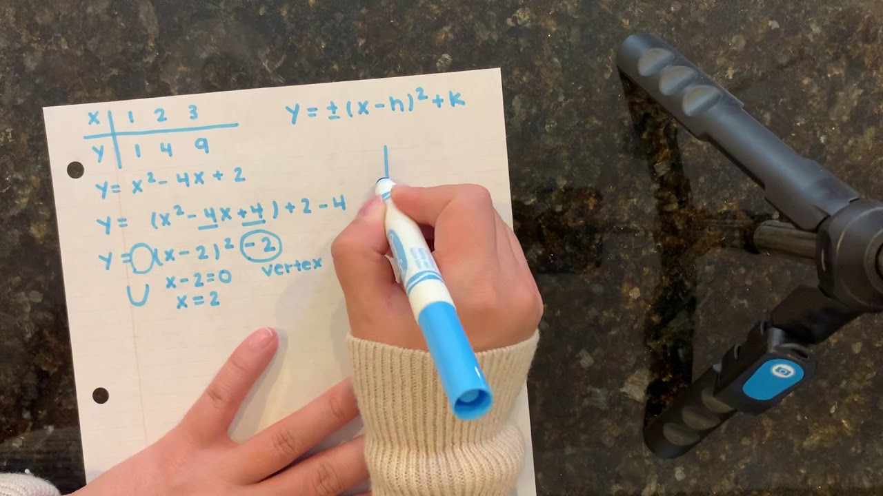 Algebra 3 - Lesson 54 Tutorial - YouTube