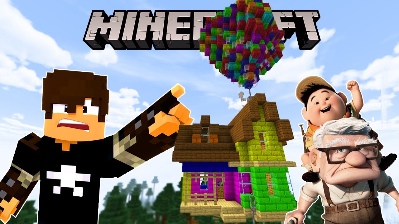 FIZ A CASA DO FILME UP ALTAS AVENTURAS NO MCPE ULTIMATO - ULTIMATOPE 05 ...