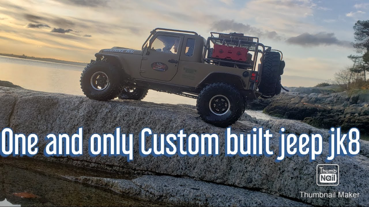 Custom built jeep jk8 SSD Diamond pro axles - YouTube