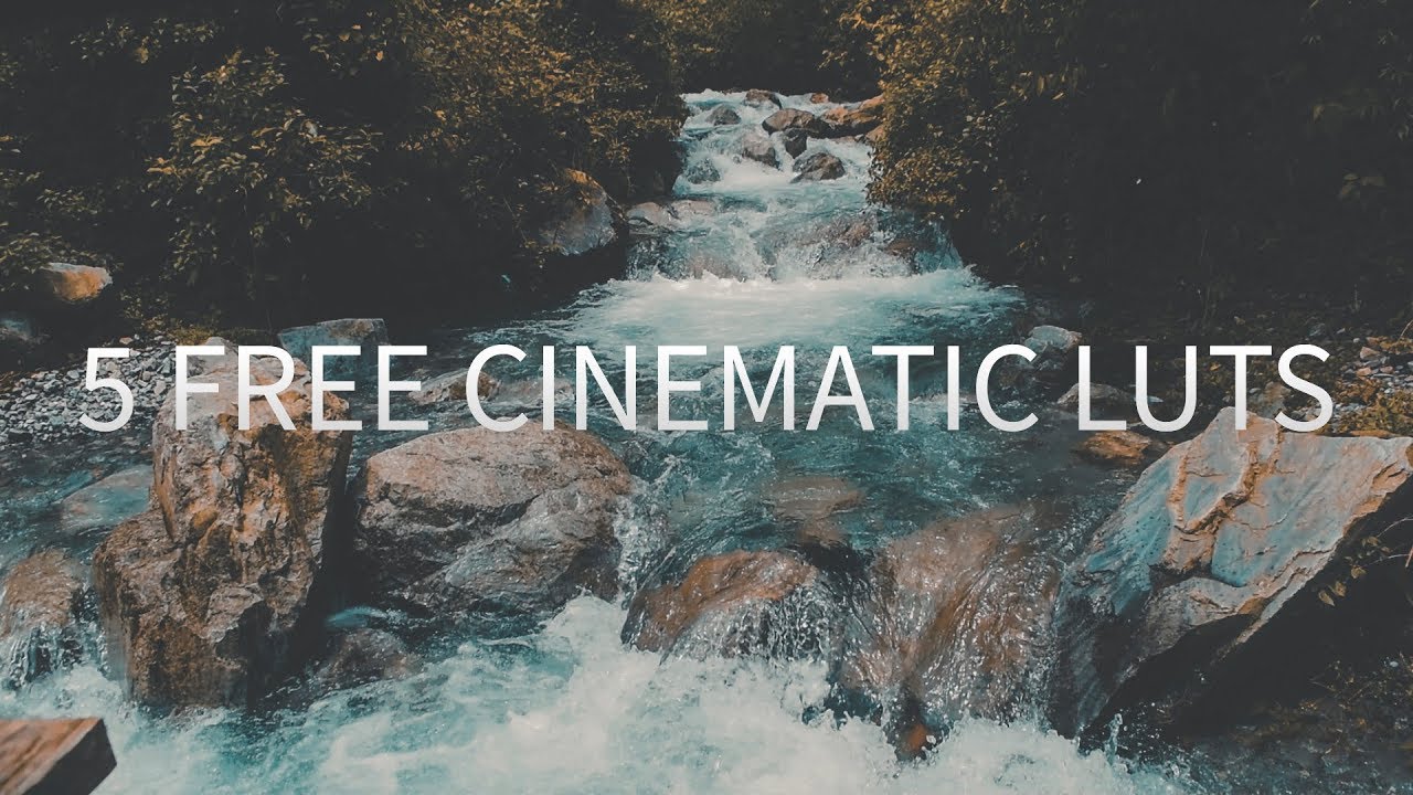 5 Free Cinematic Luts | Color Grading | How to apply Luts in Adobe ...