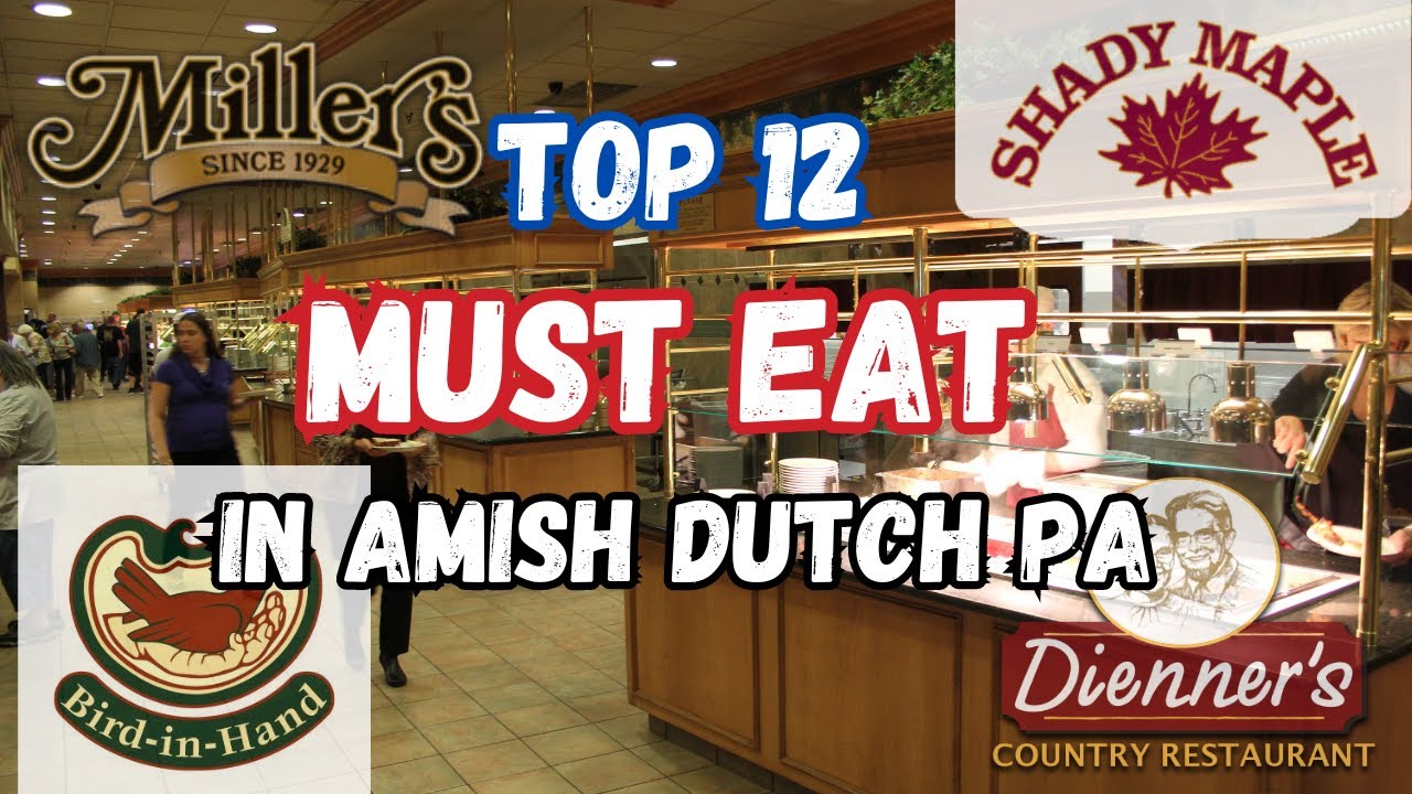 12 Must-try foods in PA Dutch Country, Lancaster - YouTube