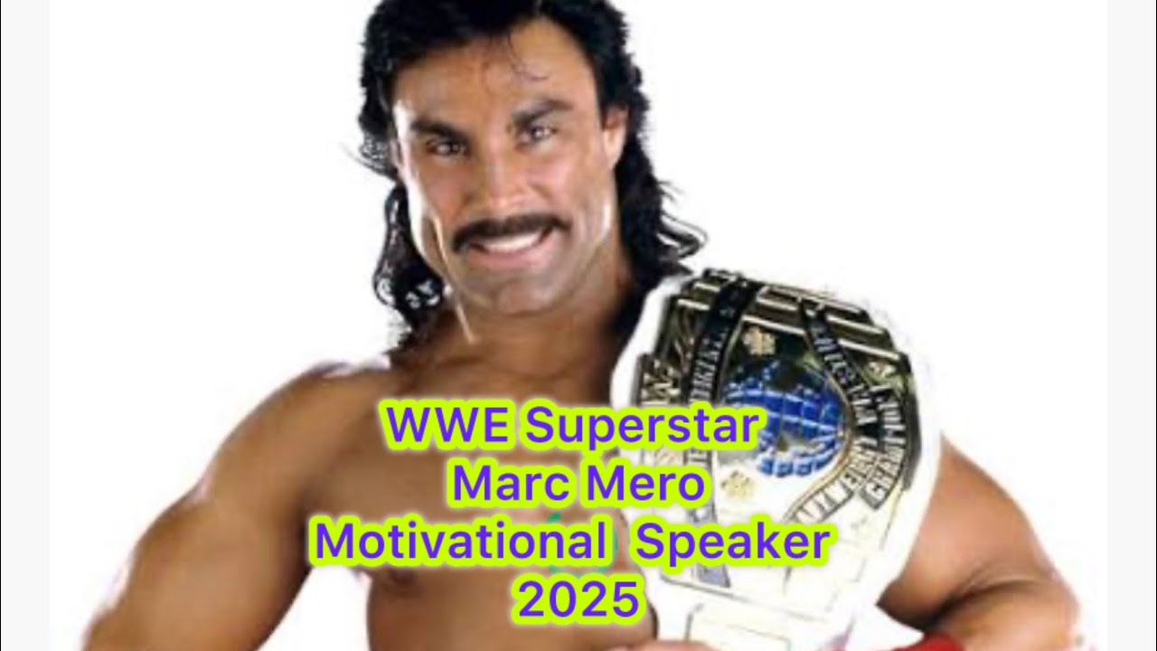 WWE Superstar Marc Mero Speaks - YouTube