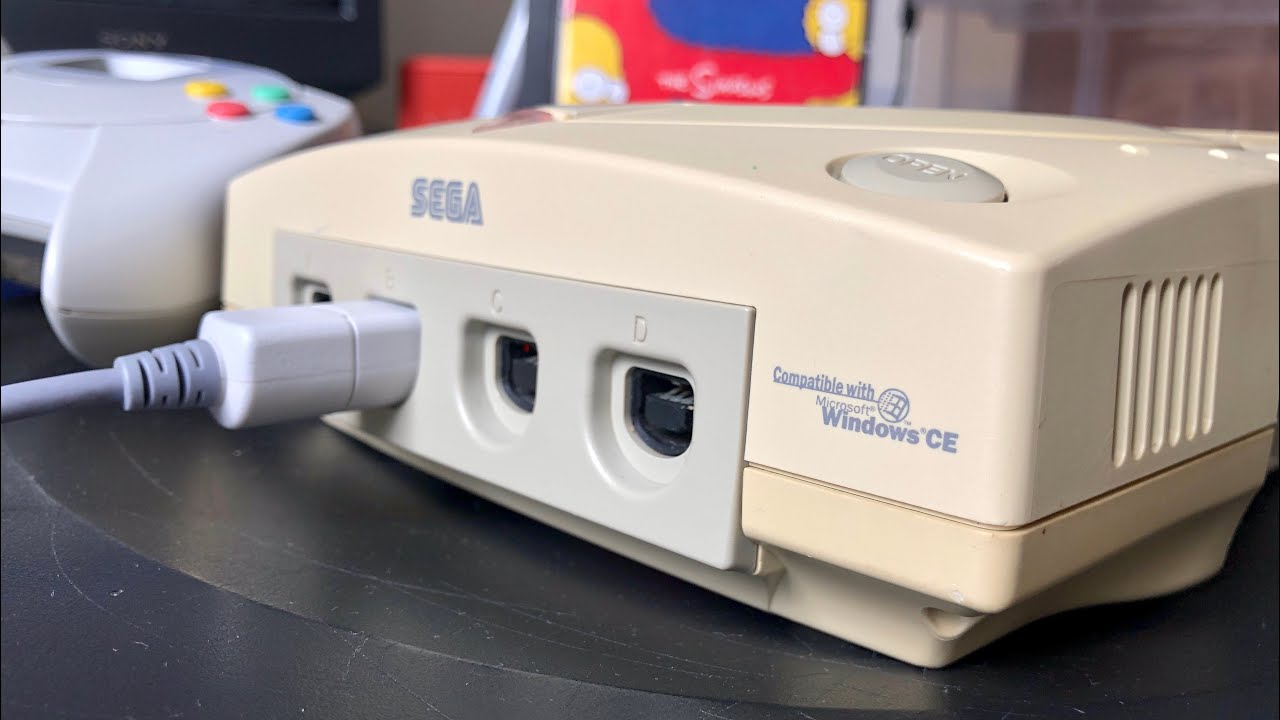 Sega Dreamcast CD player functionality - YouTube