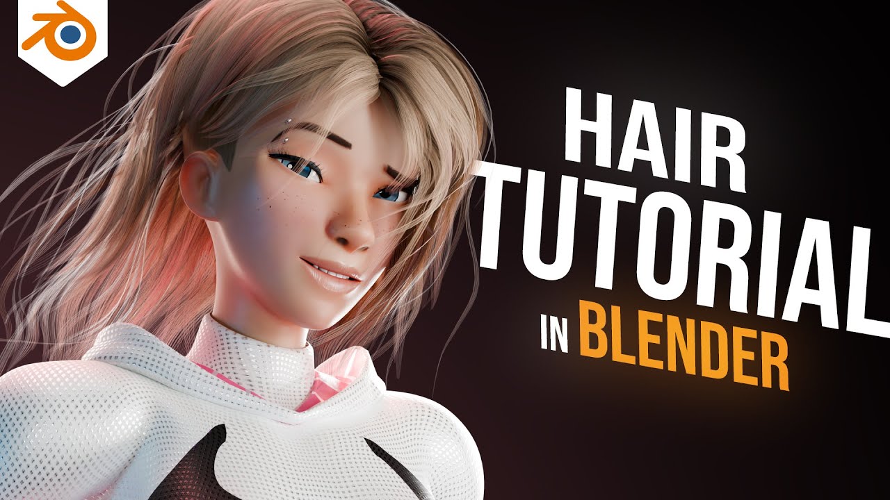 Blender Hair Tutorial | Make Hair In Blender 3d - YouTube