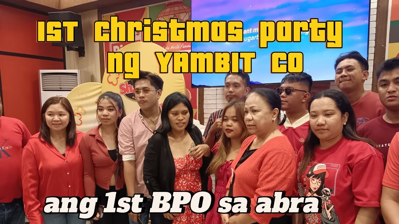 part. #1 1st christmas party ng BPO ni tita PBLOVE. - YouTube