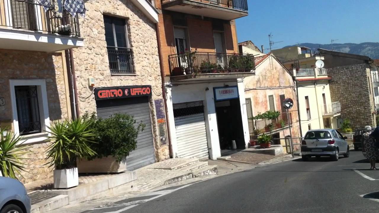 Italy , Downtown Priverno - YouTube
