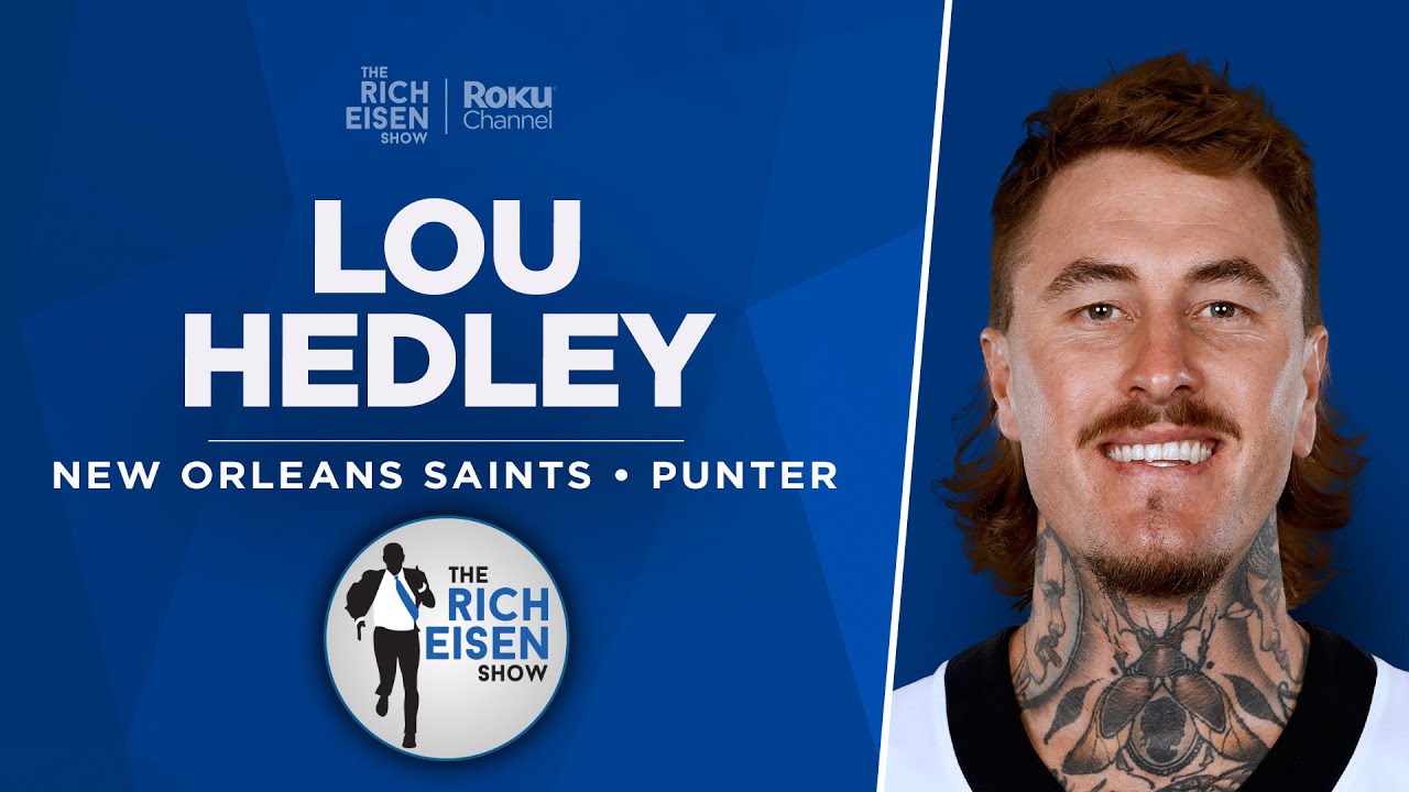 Saints 30-Year-Old Rookie P Lou Hedley Talks Wild Journey to NFL | Full ...