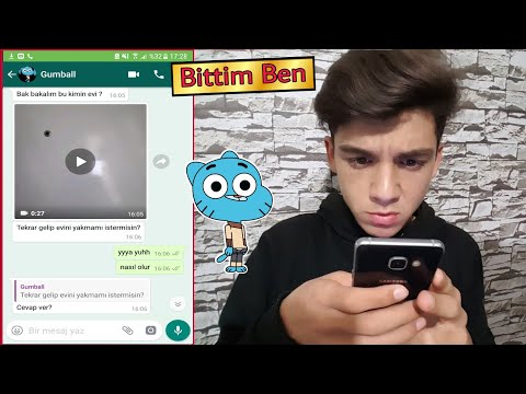 GUMBALL BANA VİDEO ATTI !! (nolur yardım edin)