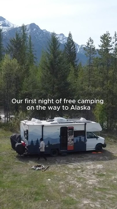 Our RV Trip to Alaska Starts Here — Free Camping at a Hidden Hot Spring 😍 - YouTube