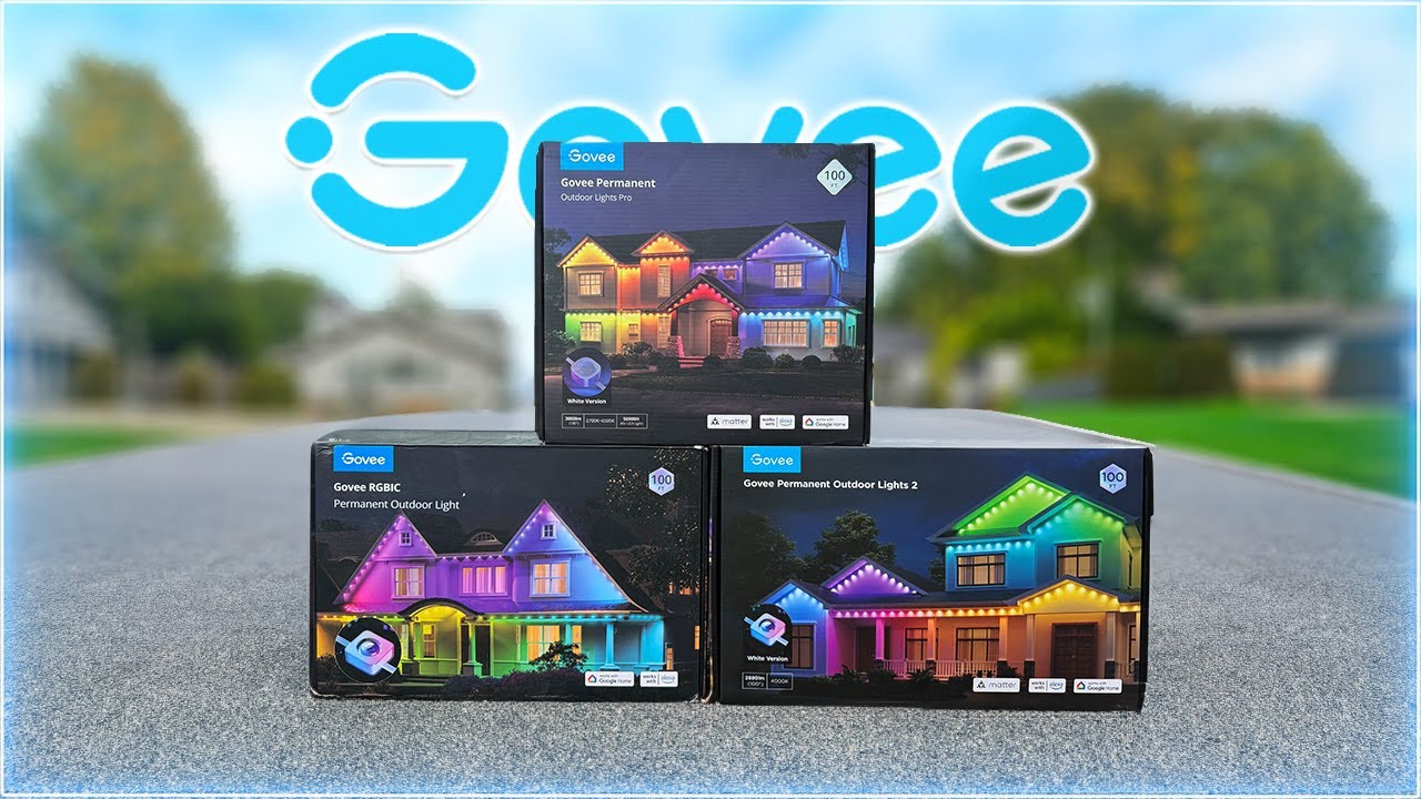 NEW Govee Permanent Outdoor lights 2 & Outdoor Lights Pro! [Compared To ...
