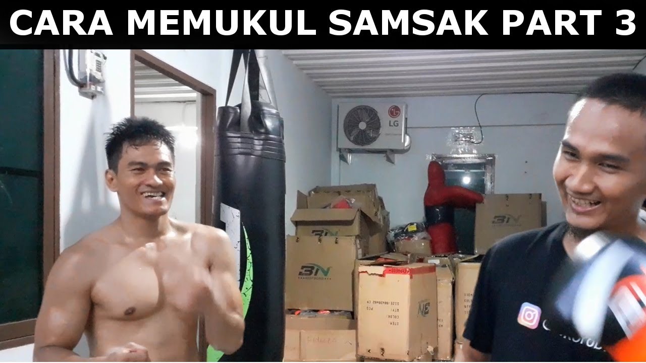 Cara Memukul Samsak | Part 3 Footwork Agility | With Coach Mustadi ...
