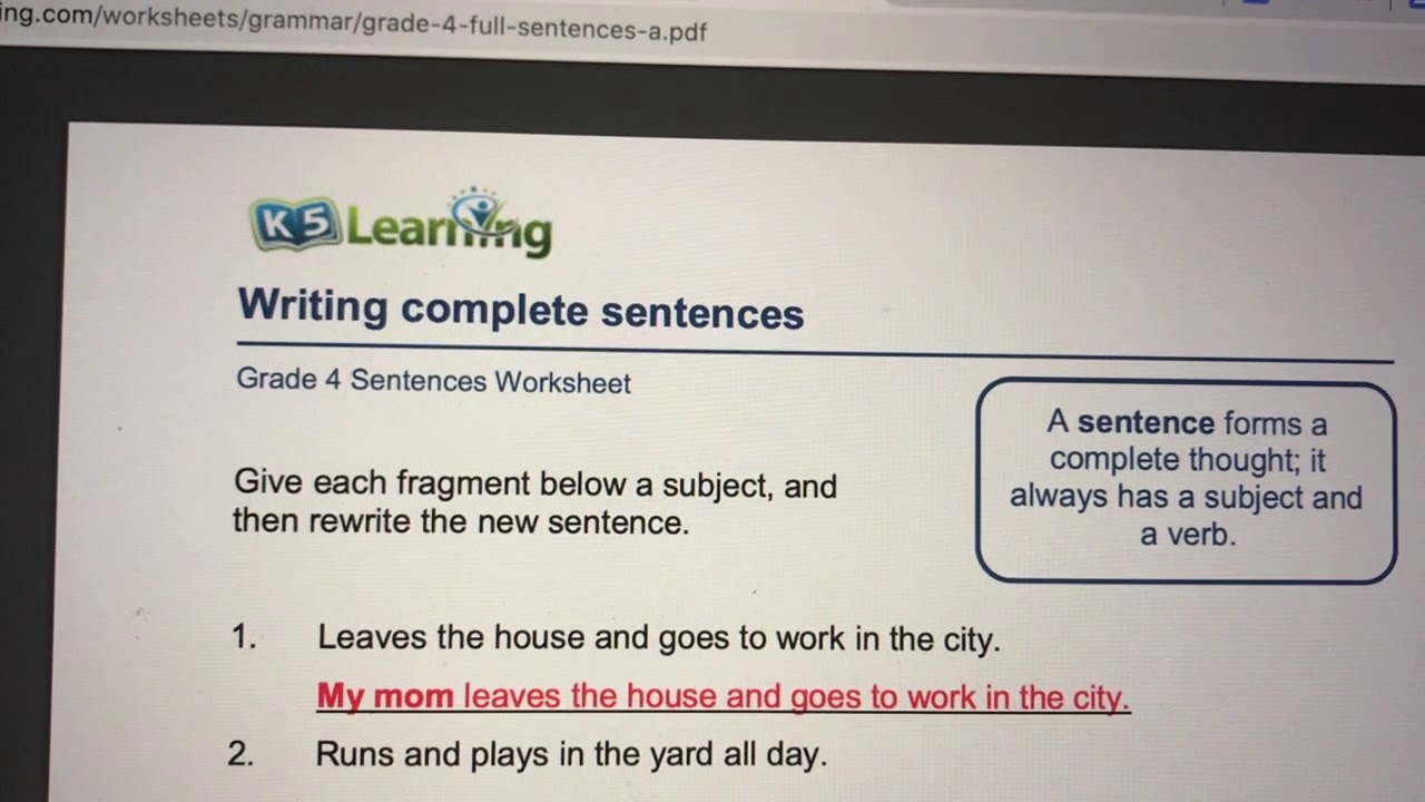 ELA Writing Assignment - YouTube